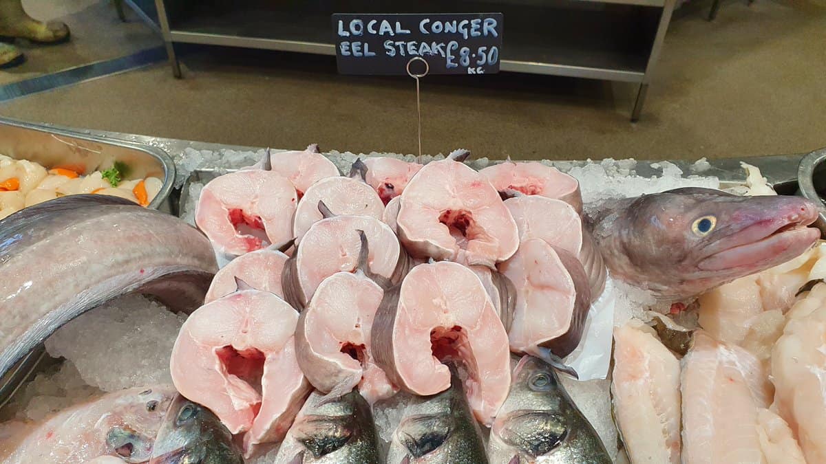 Conger Eel Steaks with Cider - Grandads Cookbook