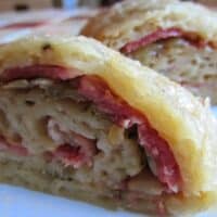 Bacon and Onion Roly-Poly Pudding - Grandads Cookbook