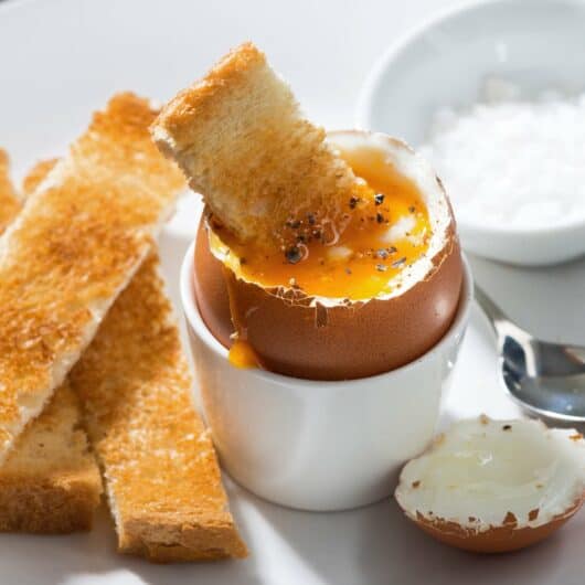 Dippy Egg with Soldiers - Grandads Cookbook