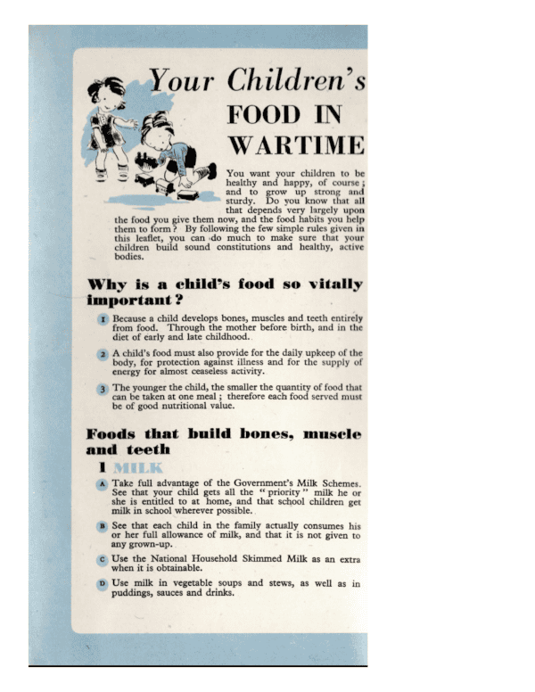 Cooking in Britain During Wartime Food Rationing - Grandads Cookbook