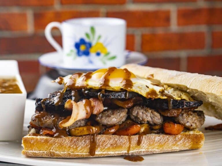 The Great British Breakfast Bap - Grandads Cookbook