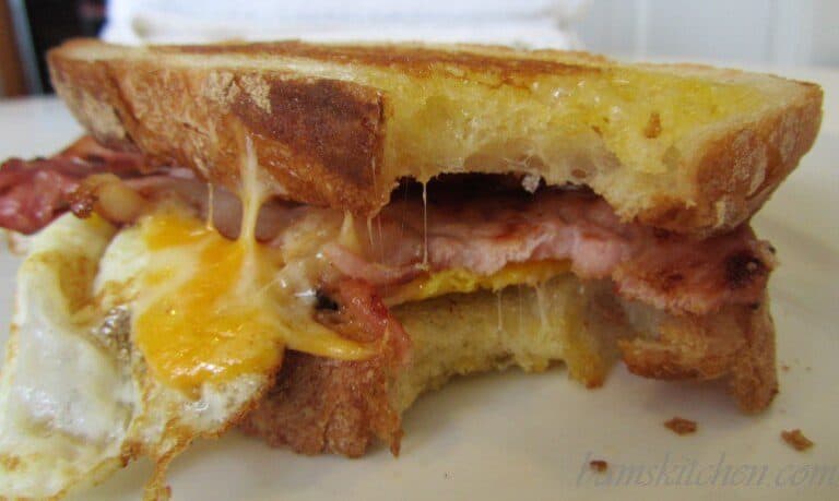 The Great British Breakfast Bap - Grandads Cookbook